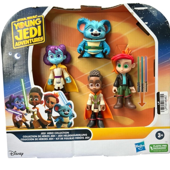 Hasbro | Toys | Star Wars Young Jedi Adventures Jedi Hero Collection 4 ...